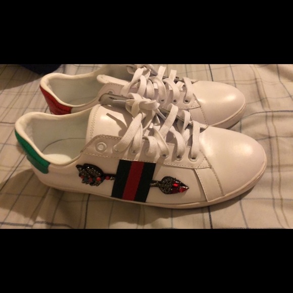 Gucci | Shoes | Gucci Ace Embroidered Sneakers | Poshmark